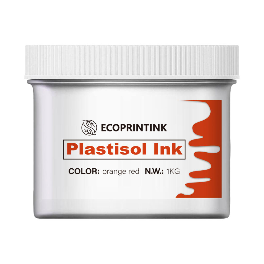 PVC-free Fire Red Plastisol Ink | Best for Bulk Printing